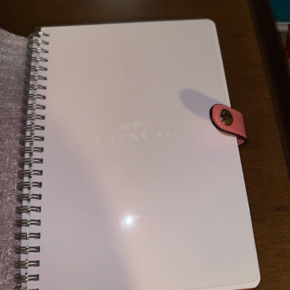 Coach | Accessories | Nwt Coach Strawberry Lemonade Notebook | Poshmark